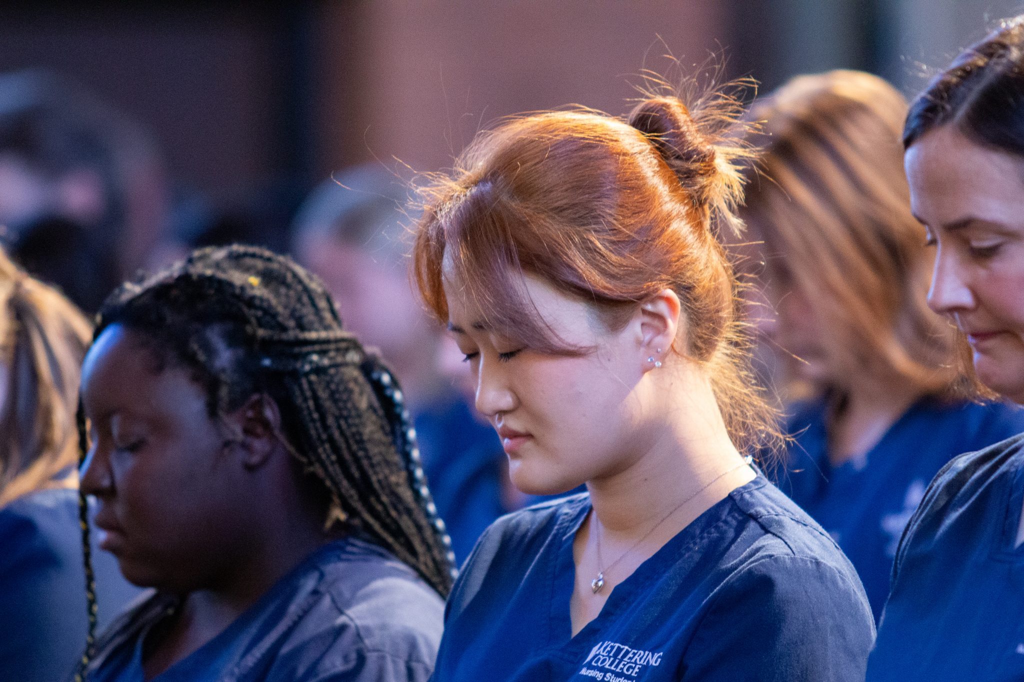 First-Year Nursing Students Attend Dedication Ceremony - Kettering College