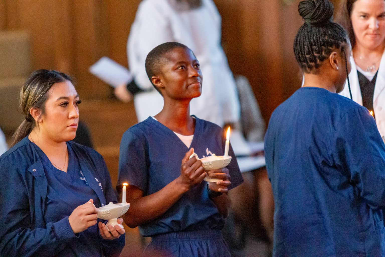 First-Year Nursing Students Attend Dedication Ceremony - Kettering College
